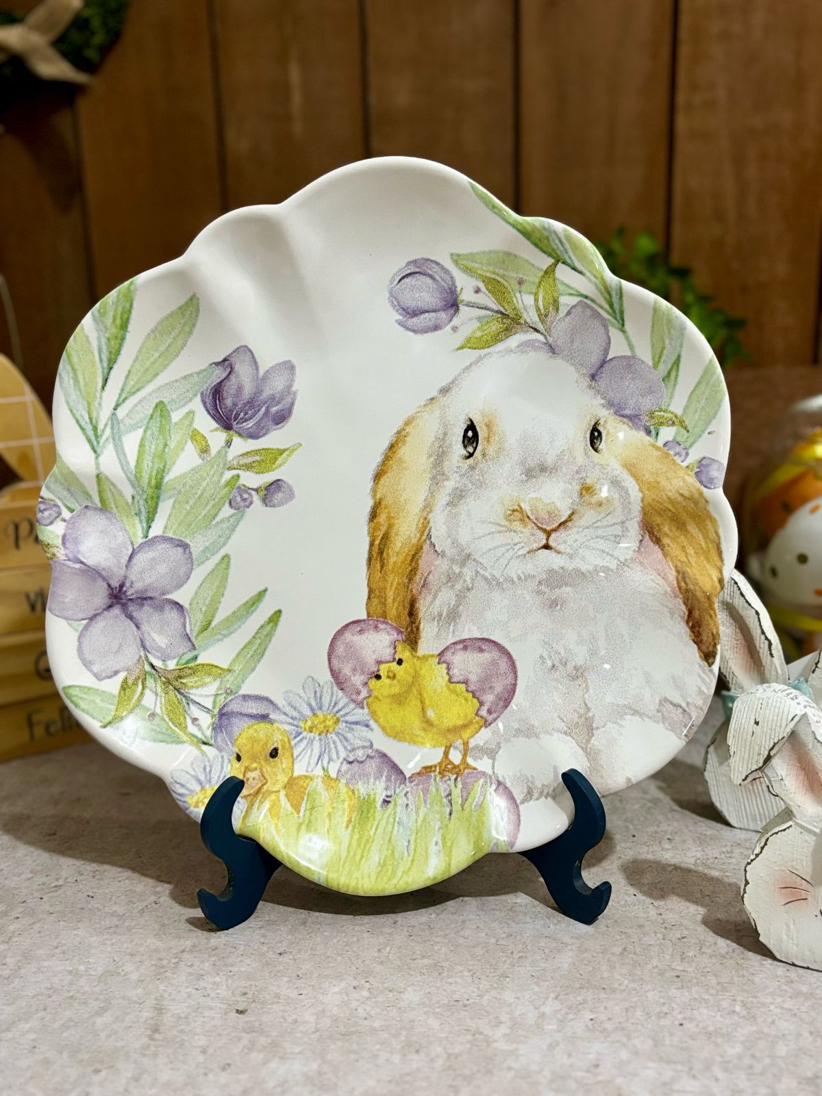 Prato Raso Flower Rabbit | OCKA HOME